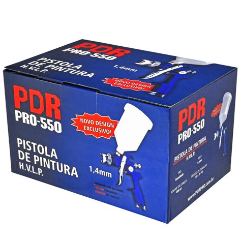 Pistola de Pintura Gravidade HVLP Funilaria Automotiva Pneumática Bico
