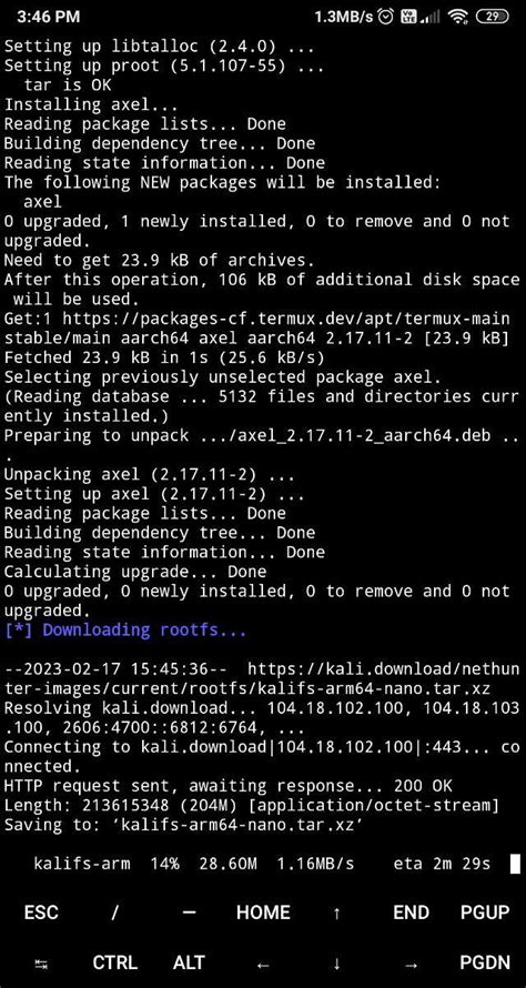 how to install kali linux in android without root geeksforgeeks