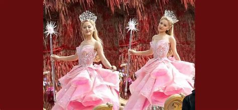 Ariana Grande Mostra Primeira Imagem De Glinda Sua Personagem No Filme Wicked Rádio Distak