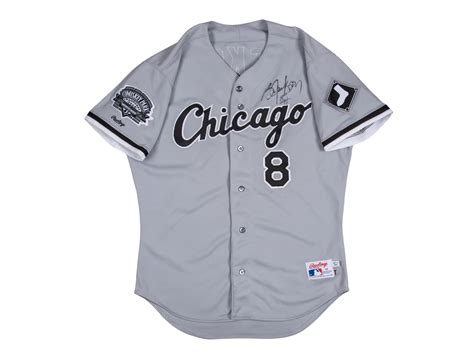1991 Bo Jackson Game Used And Signed Chicago White Sox Road Jersey