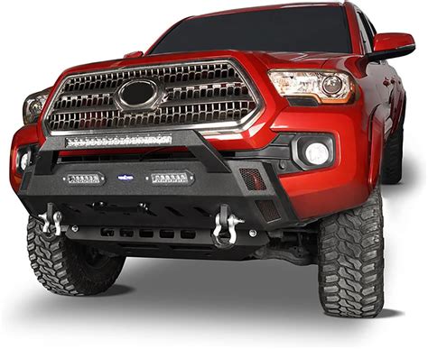 Buy Hooke Road Tacoma Stubby Front Bumper Steel Offroad Bumper W Skid