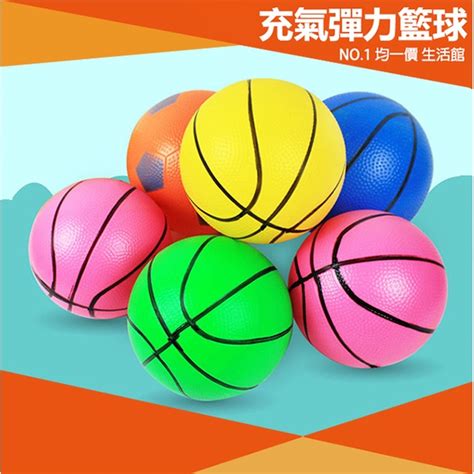 ⭐小創 15元 均一價⭐充氣彈力籃足球 Pvc軟球 打氣 籃球 玩具 室內運動 足球 戶外運動 皮球 運動 小皮球 蝦皮購物