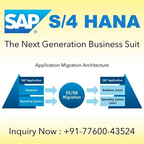 SAP HANA Migration In Sns Business Park Surat ID 20110869248