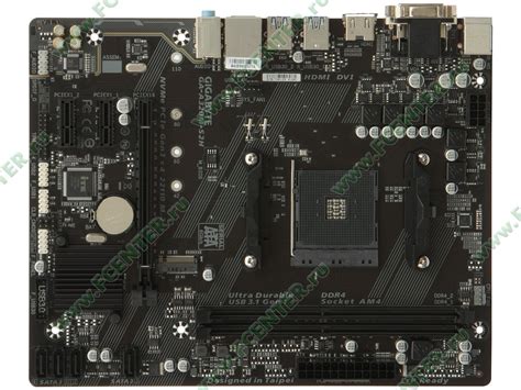 Материнская плата Материнская плата SocketAM4 GIGABYTE "GA-A320M-S2H ...