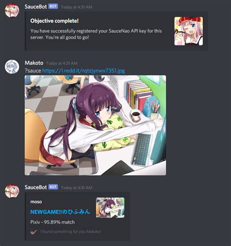Anime Bot Discord ~ Nekotina Bot For Discord Game Discord Bot Easy To