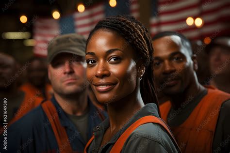 Fiction Group Portraits Of Working Man And Woman Different Generations And Occupations In