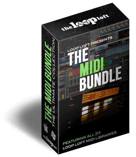Midi Drum Loop Bundle 90 Off At The Loop Loft
