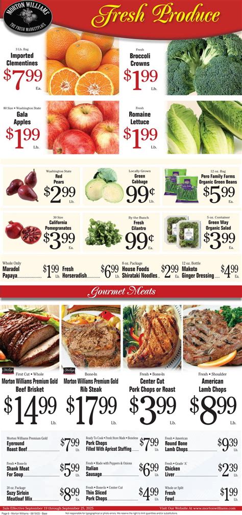 Morton Williams Weekly Ad Sep 19 Sep 25 2025