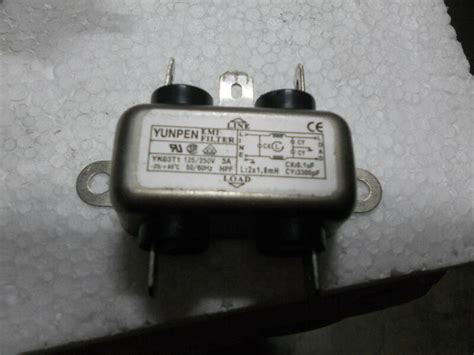 Yunpen Yk03t1 125250vac 3a 電源濾波器 H1 露天市集 全台最大的網路購物市集