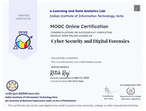 Ritik Raj On Linkedin Cybersecurityanddigitalforensics Iiit