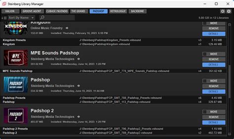 Impossible To Reinstalled Padshop Libraries After Removing It With Lib Manager Padshop