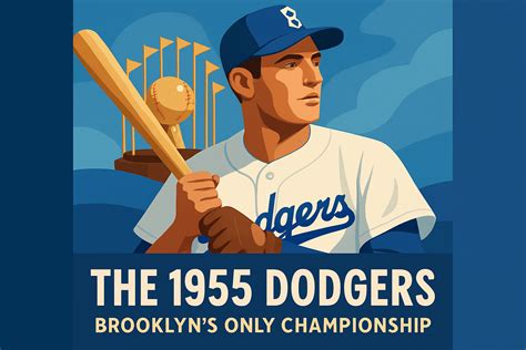 The 1955 Dodgers Brooklyns Only Championship