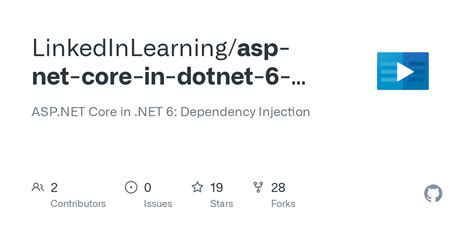 Github Linkedinlearning Asp Net Core In Dotnet Dependency Injection Asp Net Core In Net