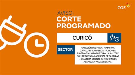 CGE Clientes on Twitter Informamos a nuestros clientes de Curicó