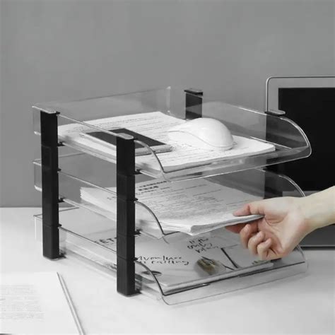 서류정리대 서류함 문서보관상자 파일 트레이 보관 책상 서랍 오거나이저 랙 A4 문서 선반 티몬