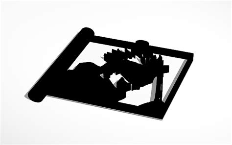 3d Design Gojo Keychain Tinkercad
