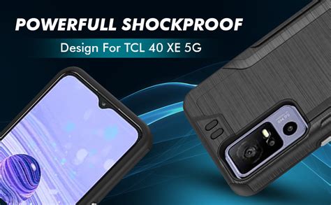 Hrwireless Compatible For Tcl 40 Xe 5g Case Cover With [hd
