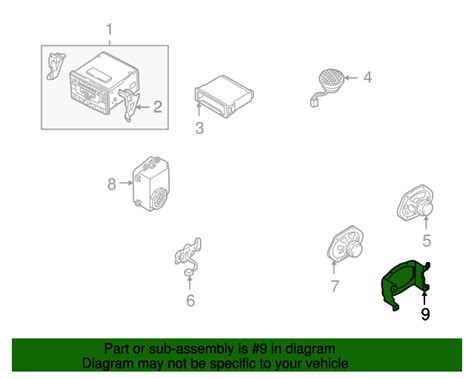 2000 2006 mazda mpv mount bracket lc62 66 9bx quirkparts