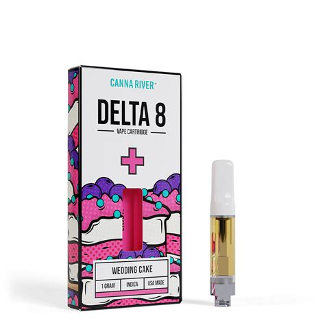 Canna River D8 Cartridge Wedding Cake 1 Gram Leafly