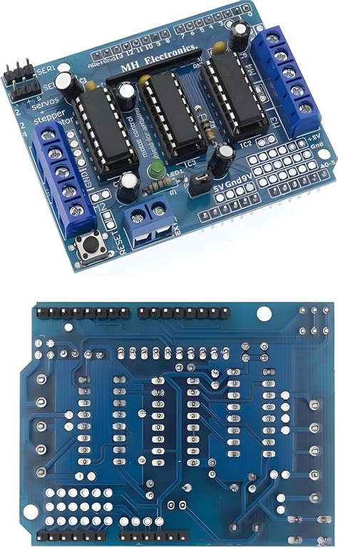 pameencos 3 unids l293d dc motor controlador módulo escudo controlador