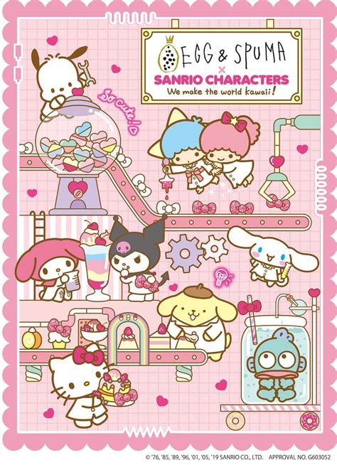 サンリオキャラクターズコラボカフェが11月15日より期間限定オープン！新宿egg ＆ Spumaにて Cafe Release ～カフェリリース～