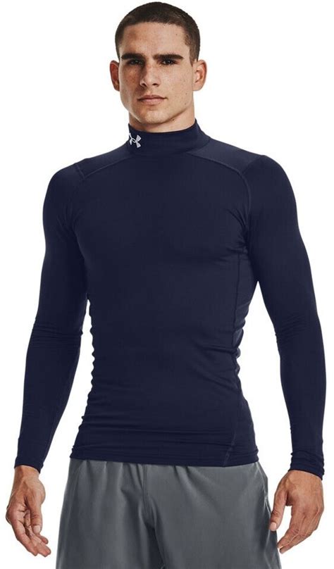 Under Armour Coldgear Armour Compression Mock 1366072 Dark Blue Au