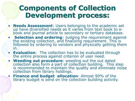 Ppt Need Of Information Audit For Effective Collection Building In Libraries With Special