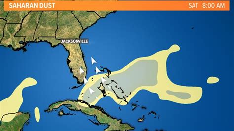 The Dust Is Back The Saharan Air Layer Will Reach The Bahamas And