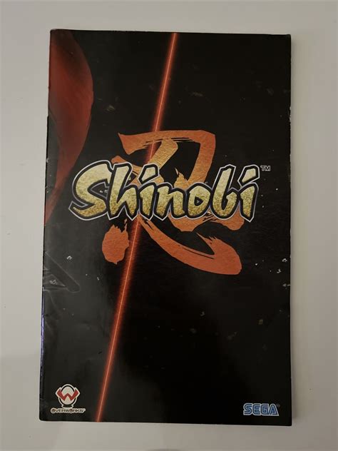 Shinobi Sony Playstation 2 Ps2 Ntsc J Japan Sega Action 2002 Game
