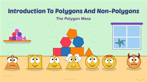 Math Story Introduction To Polygons And Non Polygons The Polygon