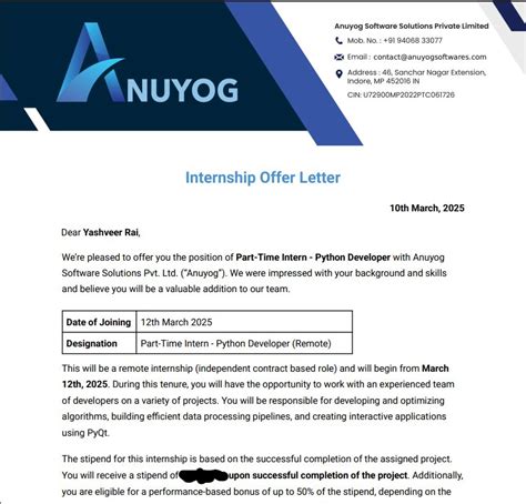 Exciting News 🚀 Im Thrilled To Share That I Have Joined Anuyog Yashveer Rai