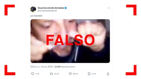 No Sergio Massa No Toma Cocaína En Este Video La Grabación Está