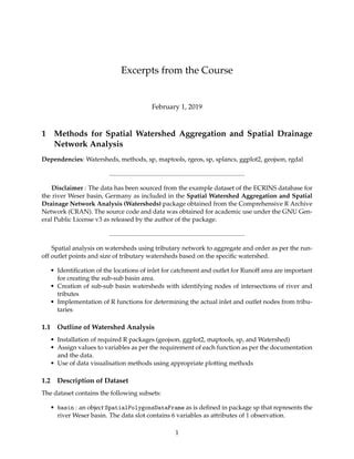 Excerpts From Spatial Data Analysis Using R And Qgis Pdf