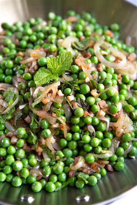 Peas And Pancetta Easy Holiday Side Dish The Forked Spoon