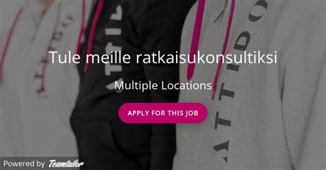 Juha Kuivainen On Linkedin Tule Meille Ratkaisukonsultiksi Attido