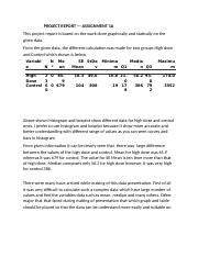 Mnainder 2 Rtf PROJECT REPORT ASSIGNMENT 1A This Project Report Is