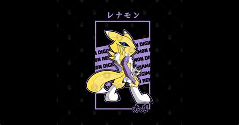 Renamon Chibi Digimon Sticker Teepublic