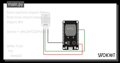 Dht Sensor Py Wokwi Esp Stm Arduino Simulator