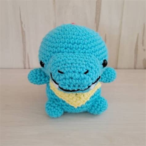 Totodile Crochet Amigurumi Pokemon Etsy