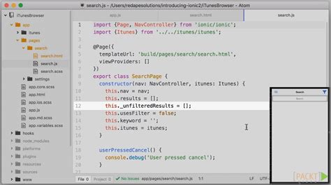 Introducing Ionic 2 Using An Actionsheet Youtube