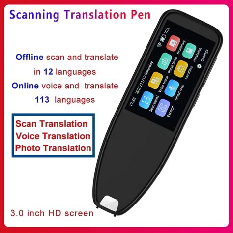 Dictionary Translation Pen Scanner Text Scanning Reading Translator ...