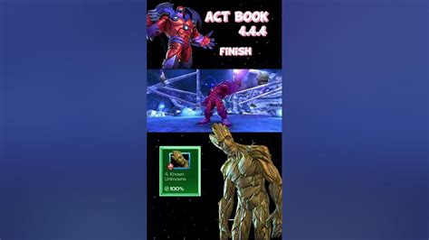 Act 444 Finish Boss Groot Mcoc Youtube