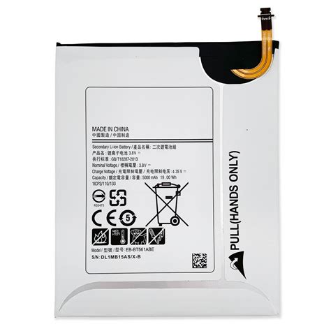 Replacement Battery For Samsung Galaxy Tab E 9 6 SM T560 EB BT561ABE
