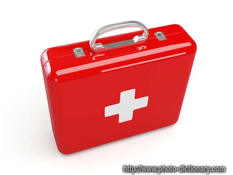 First Aid Kit Photo Picture Definition At Photo Dictionary First