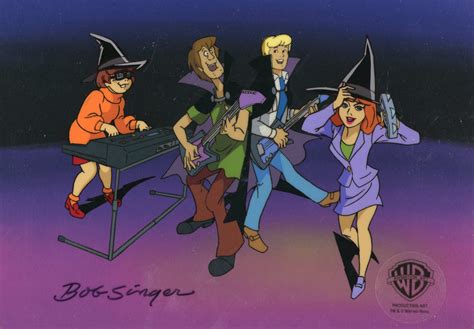 Scooby Doo And The Witchs Ghost Original Production Cel Shaggy Fred