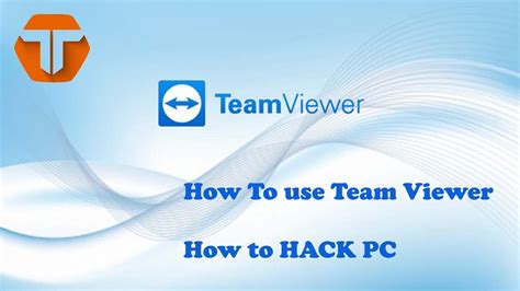 Teamviewer How To Use It How To Hack PC YouTube