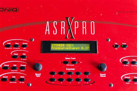 Ensoniq Asr X Pro Red Scsi Extra Outputs Max Ram Reverb Uk