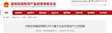 2023年辽宁省大连中国华录集团有限公司下属子企业华录信产招聘公告