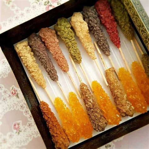 نبات طعم دار Candy طبع گرم جهت تقویت بدن مناسب پذیرایی آراد برندینگ