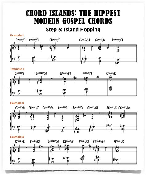 Chord Islands The Hippest Modern Gospel Chords Piano With Jonny